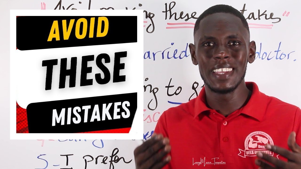 5 Common English Mistakes You NEED to Stop Making NOW - Translation ...
